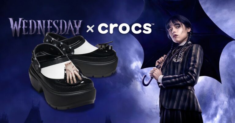 เมื่อความดาร์กของ Wednesday มาพบกับความคูลของ Crocs! เตรียมพบกับ Crocs ...